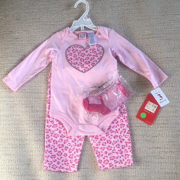 Baby Togs | Matching Sets | Nwt Baby Togs Girls 3piece Set | Poshmark
